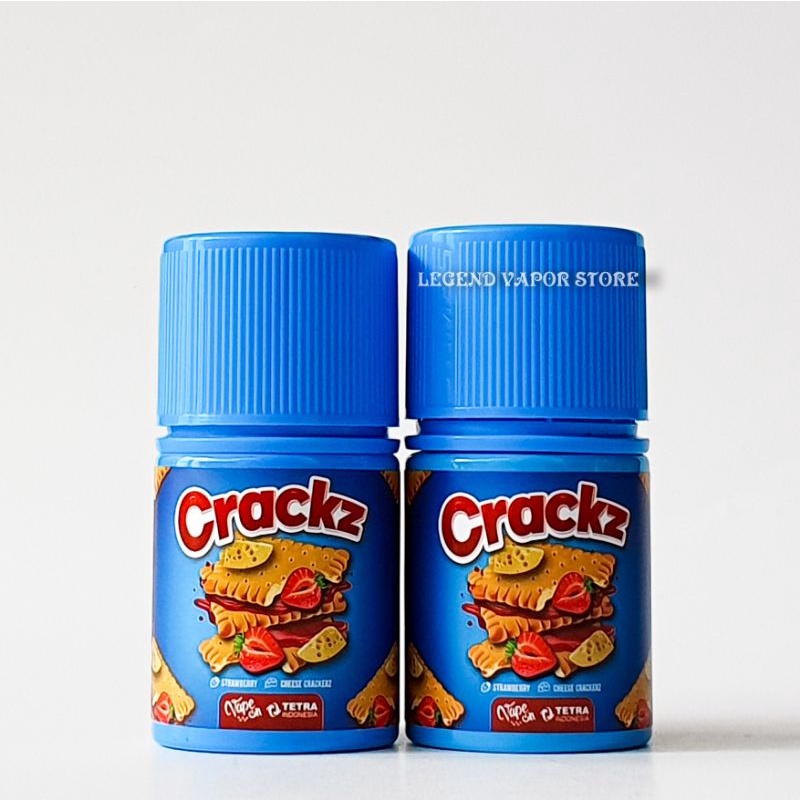 Jual FREEBASE - LIQUID CRACKZ Strawberry Cheese Crackerz 60ML AUTHENTIC ...