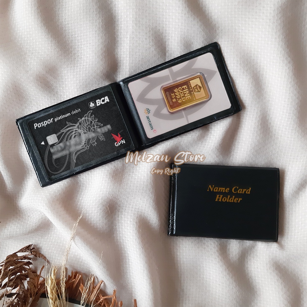 Jual Album Kartu Nama 128 Slot / Album Logam Mulia / Dompet Kartu ...