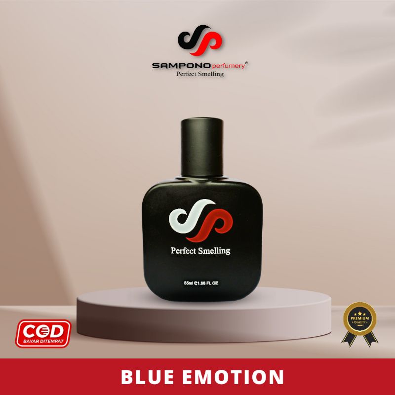 Jual BLUE EMOTION Parfum Pria Tahan Lama By Sampono Perfumery | Shopee ...
