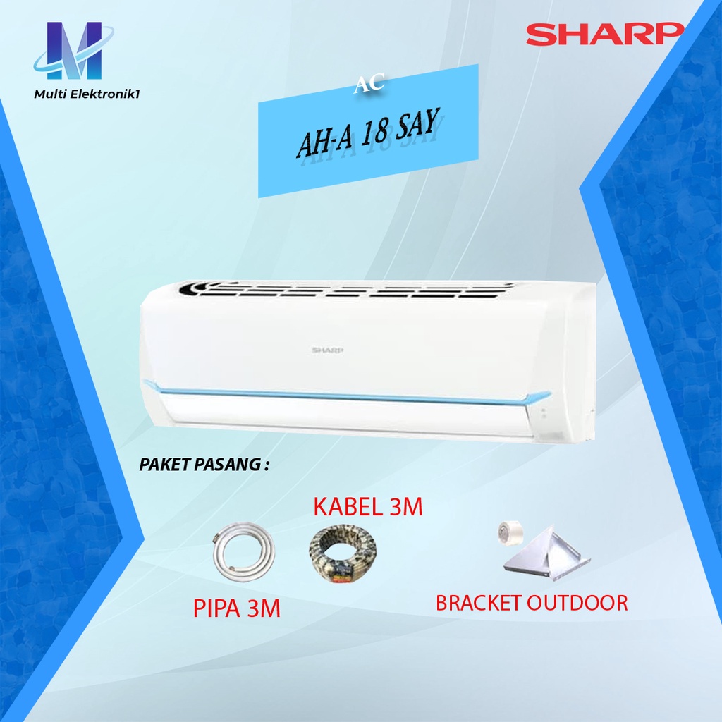 Jual AC SHARP 2 PK AH-A18 ZCY - 2 PK Standard | Shopee Indonesia