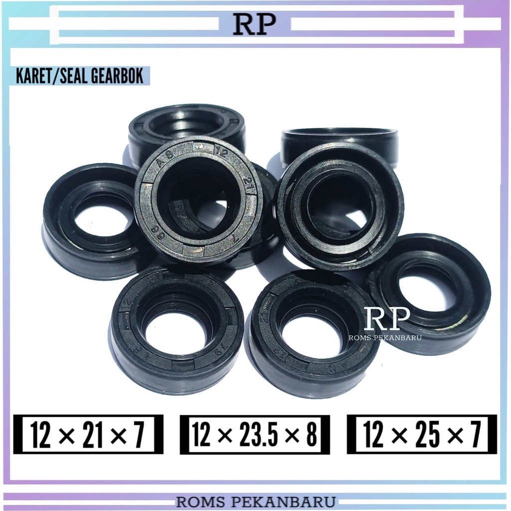 Jual KARET GEARBOK MESIN CUCI 12X21X7-SEAL GEARBOK 12X23.5X8 SSEAL ...