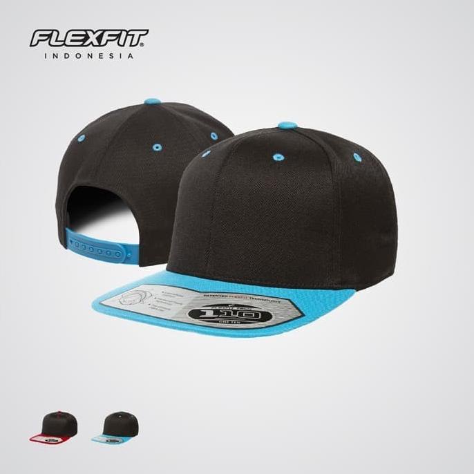 Jual FLEXFIT 110FT One Ten Snapback 2 Tone color | Shopee Indonesia
