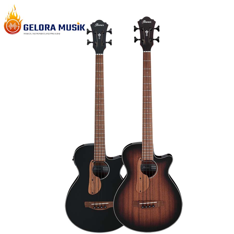 Jual Gitar Bass Akustik Elektrik Ibanez AEGB24E | Shopee Indonesia