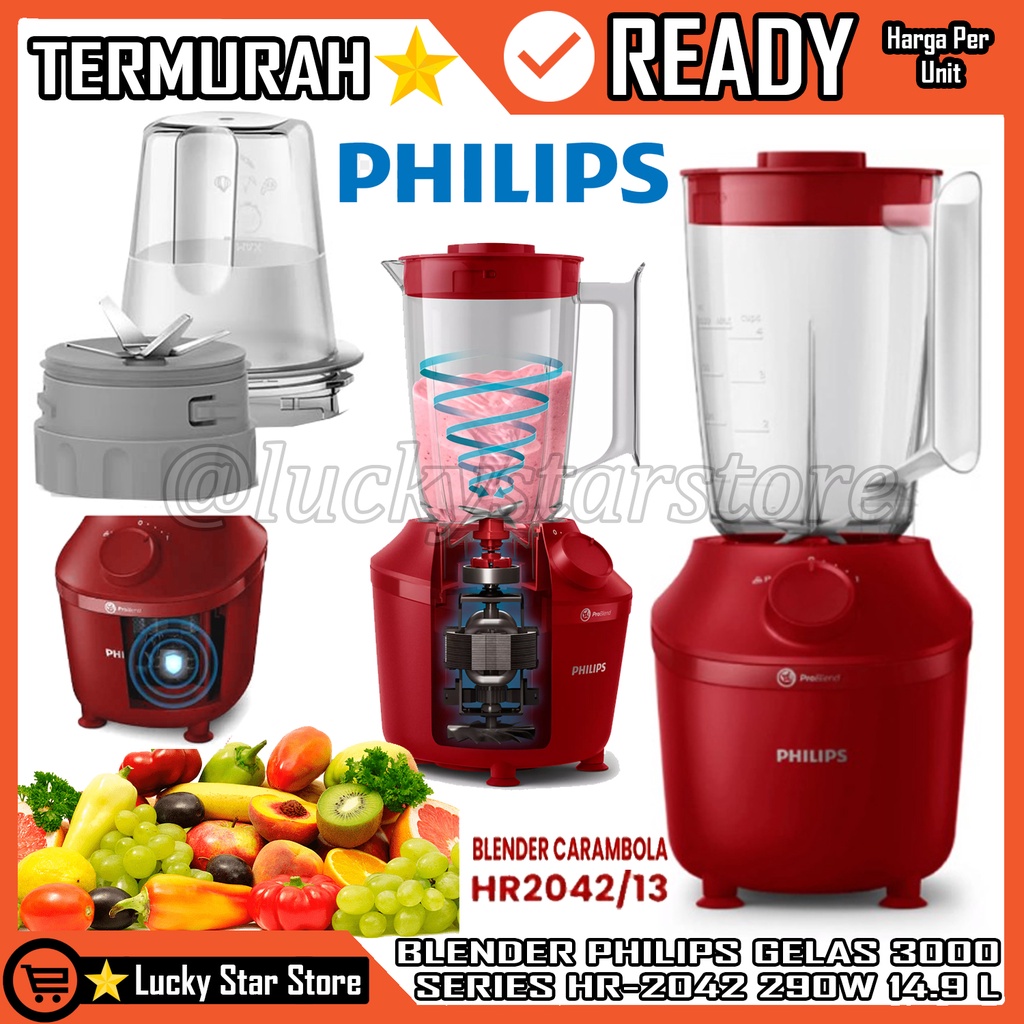 Jual PHILIPS BLENDER PELUMAT BELENDER JUICE JUICER MESIN PENGGILING ...