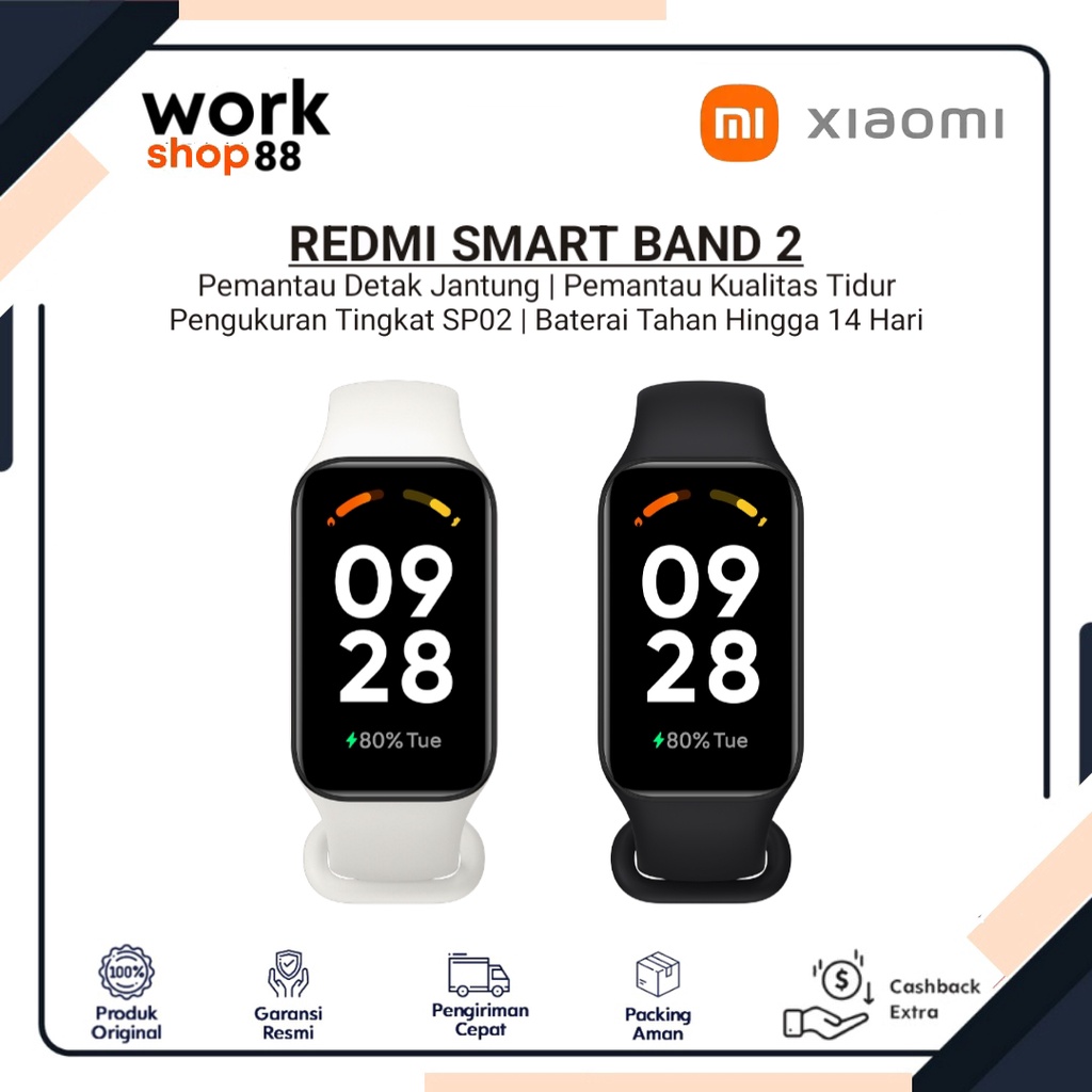 Jual Produk Baru - Xiaomi Redmi Smart Band 2 - New Original Garansi ...