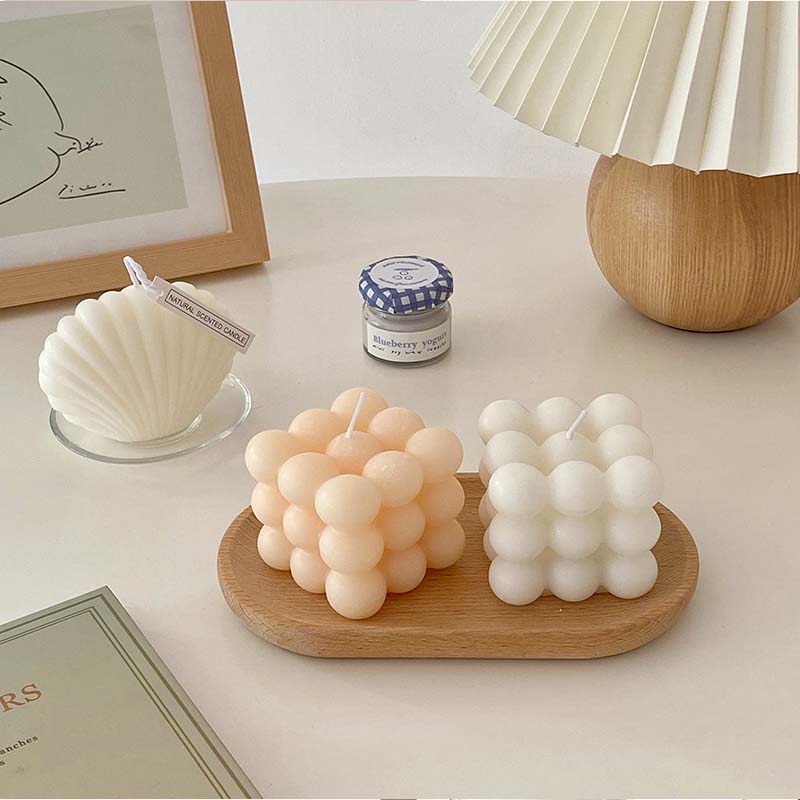 Jual x-Mart Rubik's Cube Aromatherapy Candle Wholesale Birthday ...