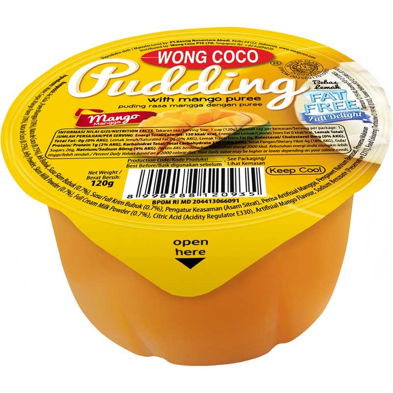 Jual Wong Coco Puding Mangga 120g | Shopee Indonesia