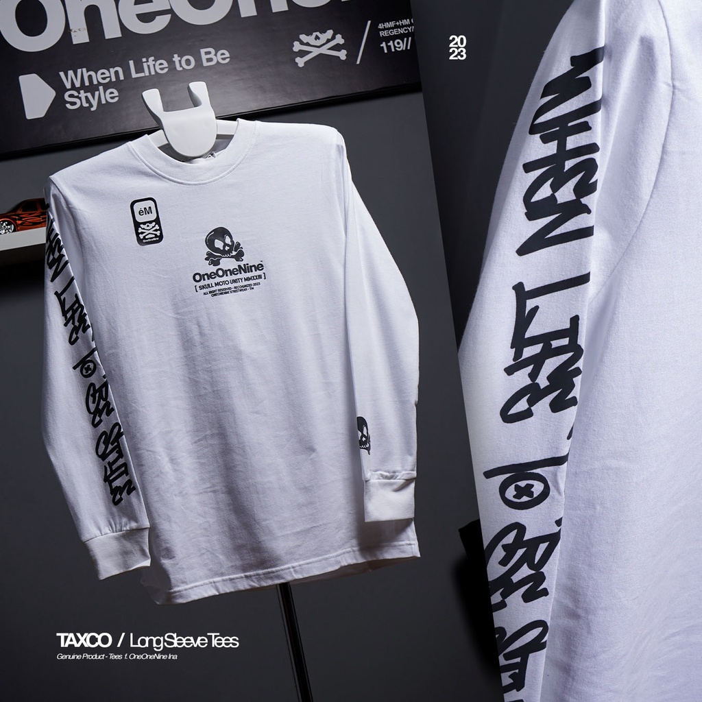 Jual KSR ONEONENINE - LONGSLEEVE TAXCO WHITE SERIES | Shopee Indonesia