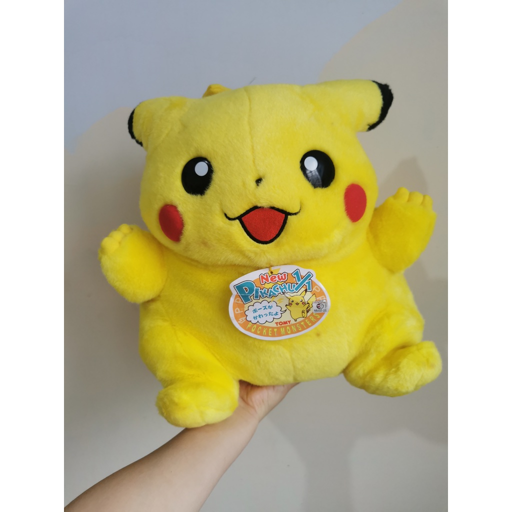 Jual Boneka Rare Pokemon Jumbo Original Tomy Plush Stuffed Toy NEW Pikachu 1/1 | Shopee Indonesia