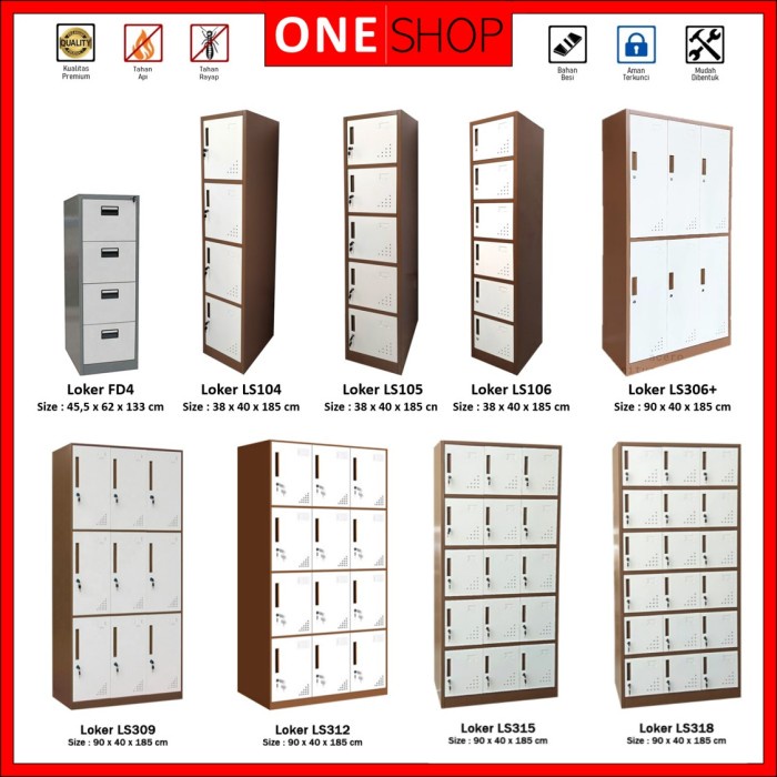 Jual Best Seller Loker Besi - Lemari Locker Besi | Shopee Indonesia