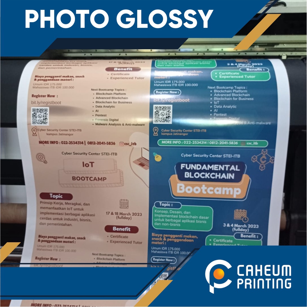 Jual Poster Digital Printing Luster, Photo Glossy, Vinyl Albatros, PVC ...
