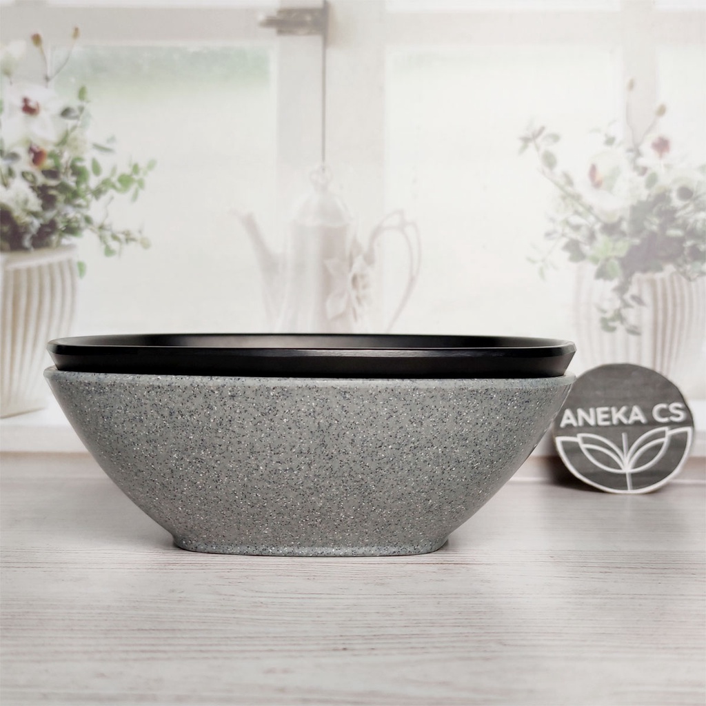 Jual Melamine Stone Mangkok Kotak 8 inch - Mangkok Persegi - Mangkok ...