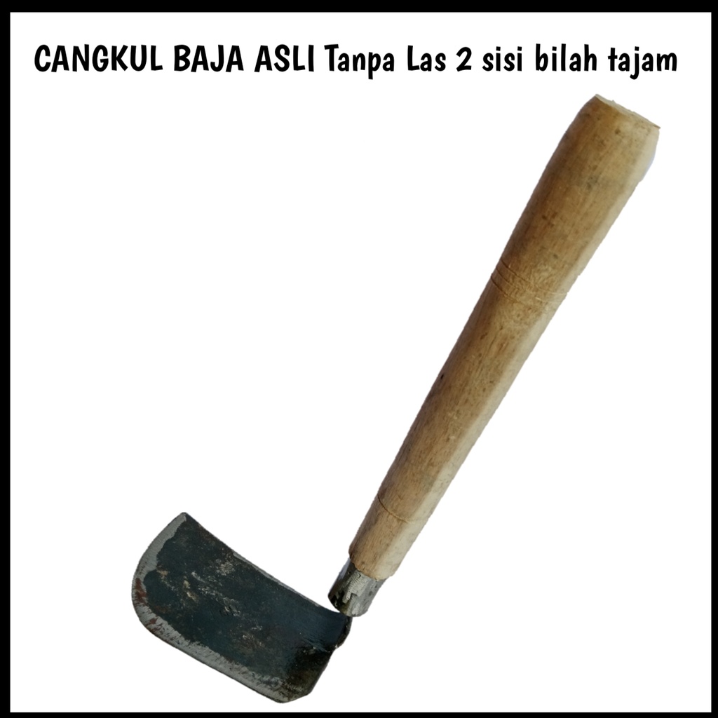 Jual Kored Cangkul Kecil Baja Asli Wangkil Rumput Mini | Shopee Indonesia