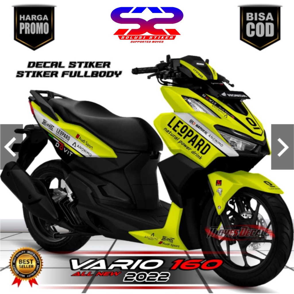 Jual (ANTI LUNTUR) Decal Sticker Vario 160 full body - Dekal Stiker ...