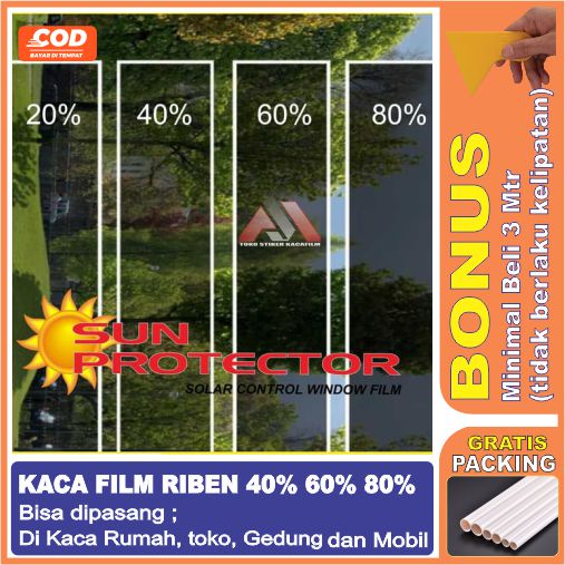 Jual Kaca Film Riben Kaca Film Hitam Stiker Kaca Film Jendela Rumah | Shopee Indonesia