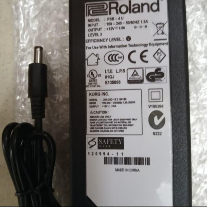 Jual adaptor keyboard Roland PSB-4U /E12/E14/E16/E28/E35/E38, output ...