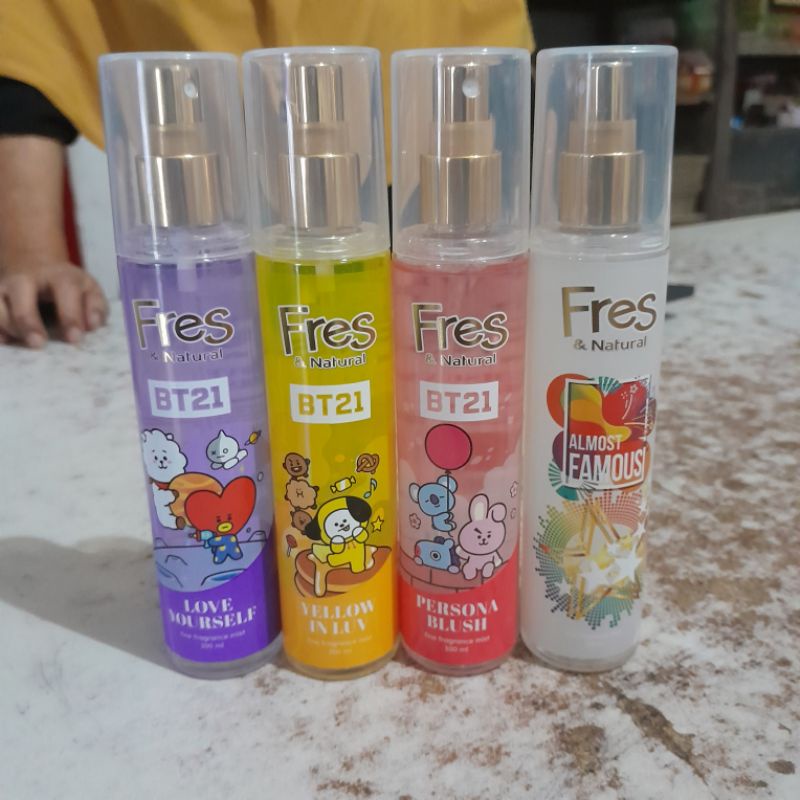 Jual Fresh BT21 Love Yourself Yellow In Luv Persona Blush Almost Famous ...