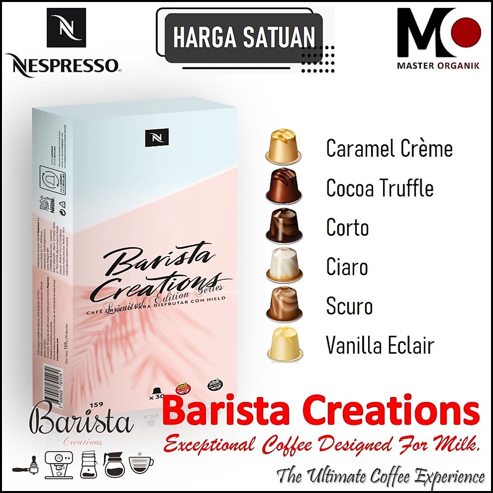 Jual Capsule Nespresso Barista Creations Original Nestle | Kopi Kapsul ...