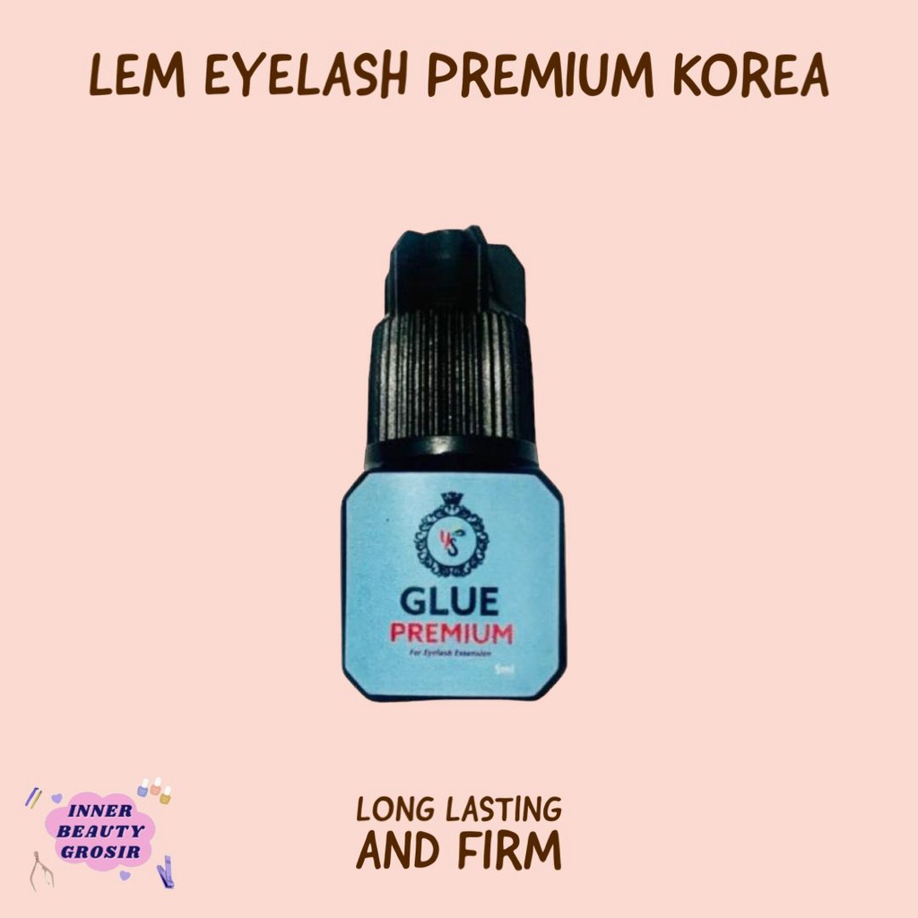 Jual Lem Eyelash Glue Premium Korea Biru Bisa Untuk Mata Terbuka / Lem ...