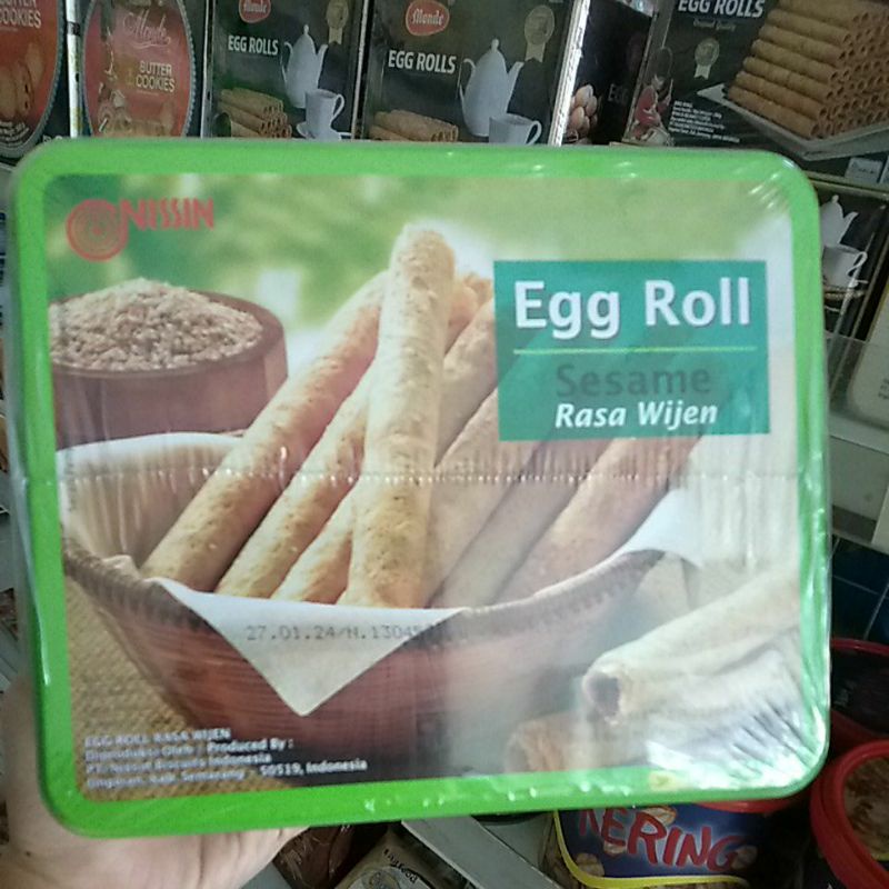 Jual Nissin egg roll sasame wijen | Shopee Indonesia