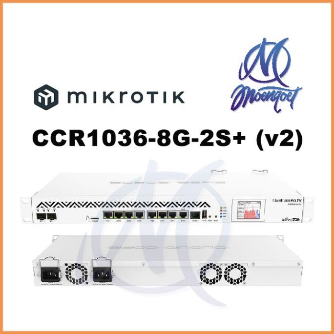 Jual Mikrotik CCR 1036 8G 2S+ v2 CCR1036-8G-2S+ v2 | Shopee Indonesia