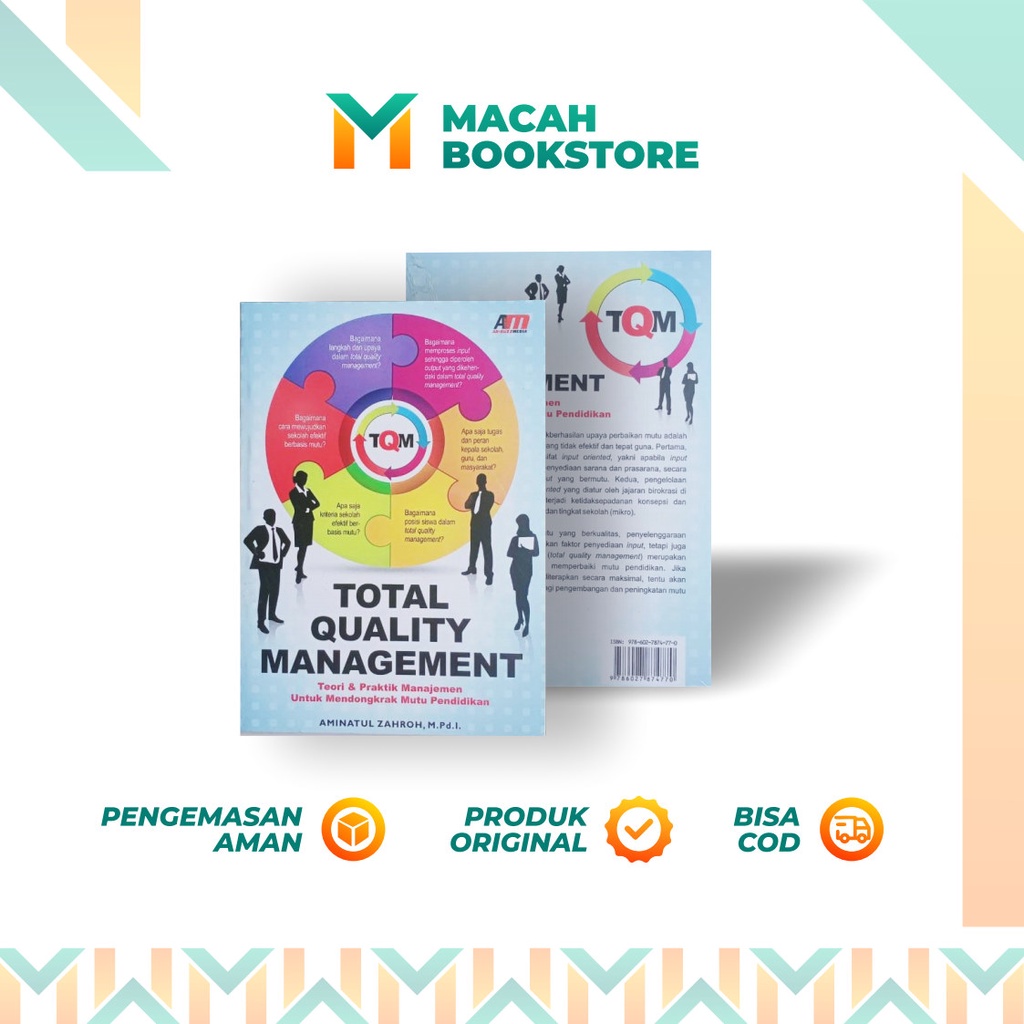 Jual Total Quality Management (TQM); Teori & Praktik Manajemen ...