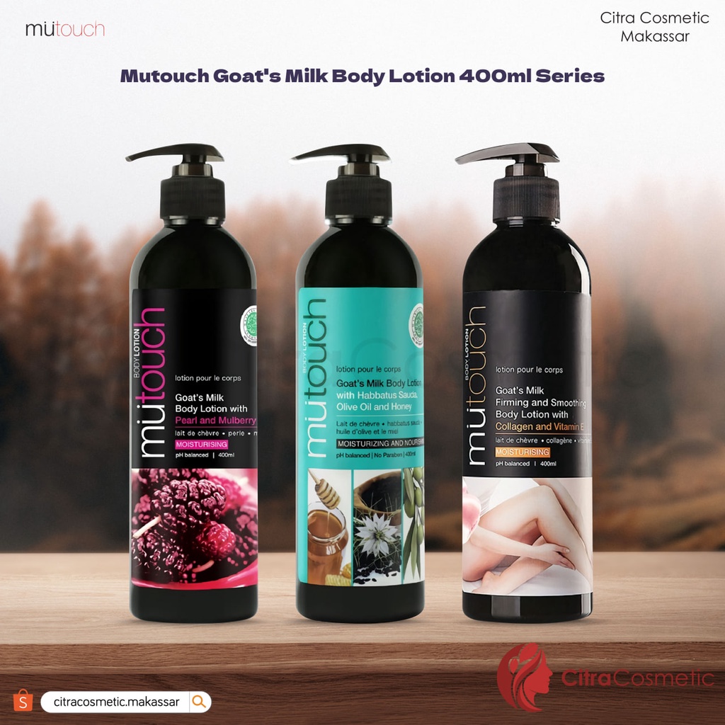 Jual ️CitraCosmetic ️ Mutouch Body Lotion Series | Collagen & Vit E ...