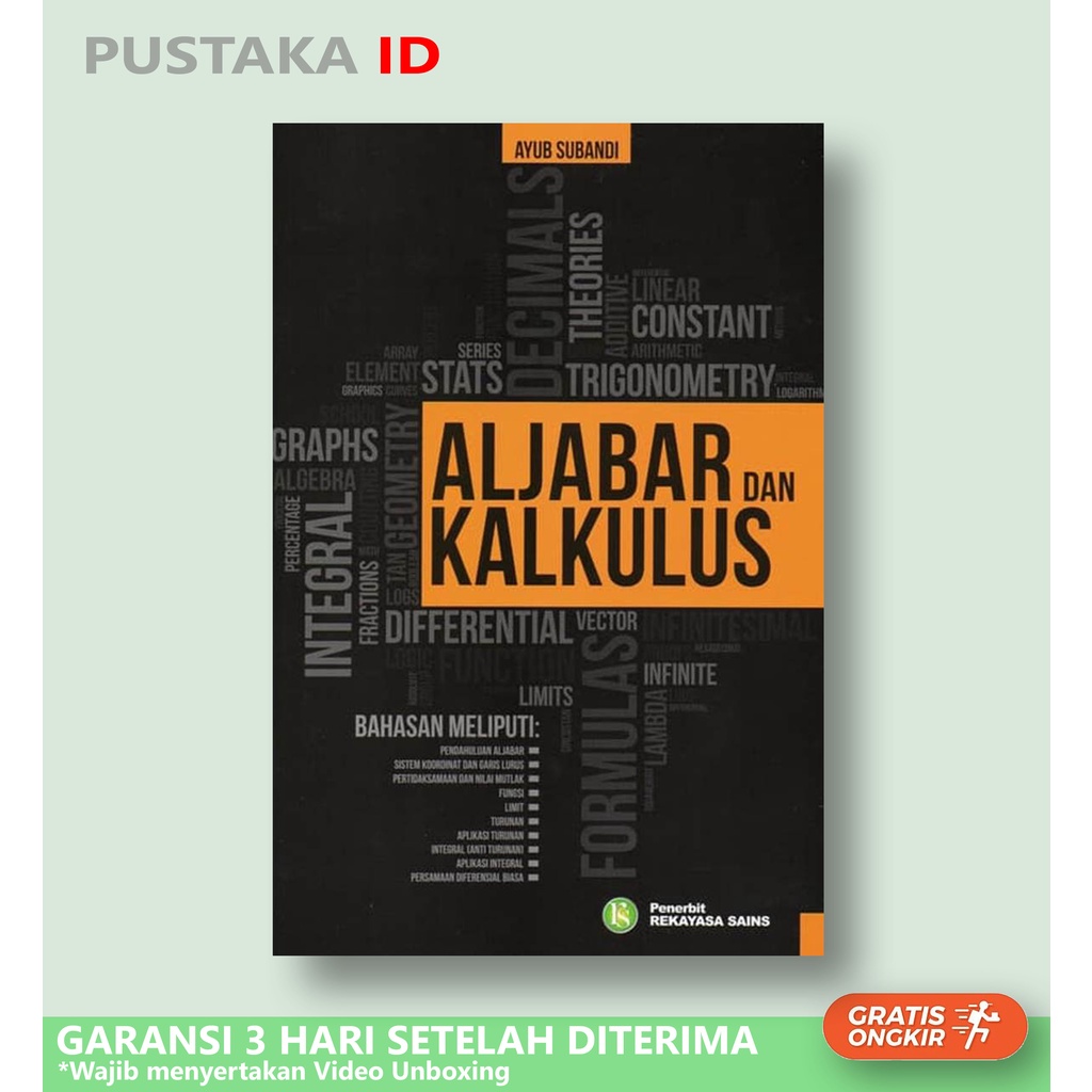 Jual Buku Aljabar Dan Kalkulus Original Shopee Indonesia 