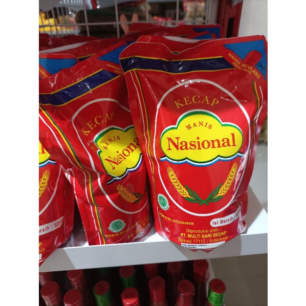 Jual kecap nasional 520ml | Shopee Indonesia