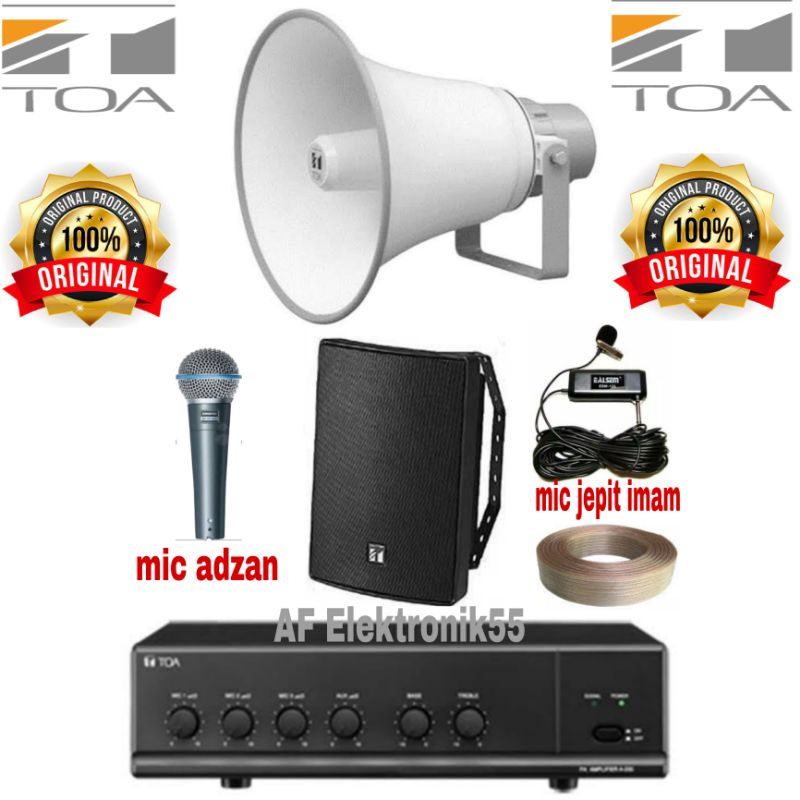 Jual Paket Sound System Toa Masjid Atau Mushola Original | Shopee Indonesia