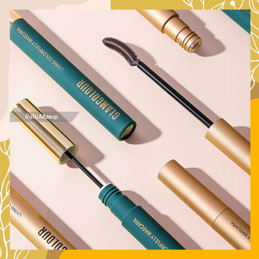 Jual Maskara Tahan Air Hanru Mascara waterproof Tahan Luntur Kuas Halus ...