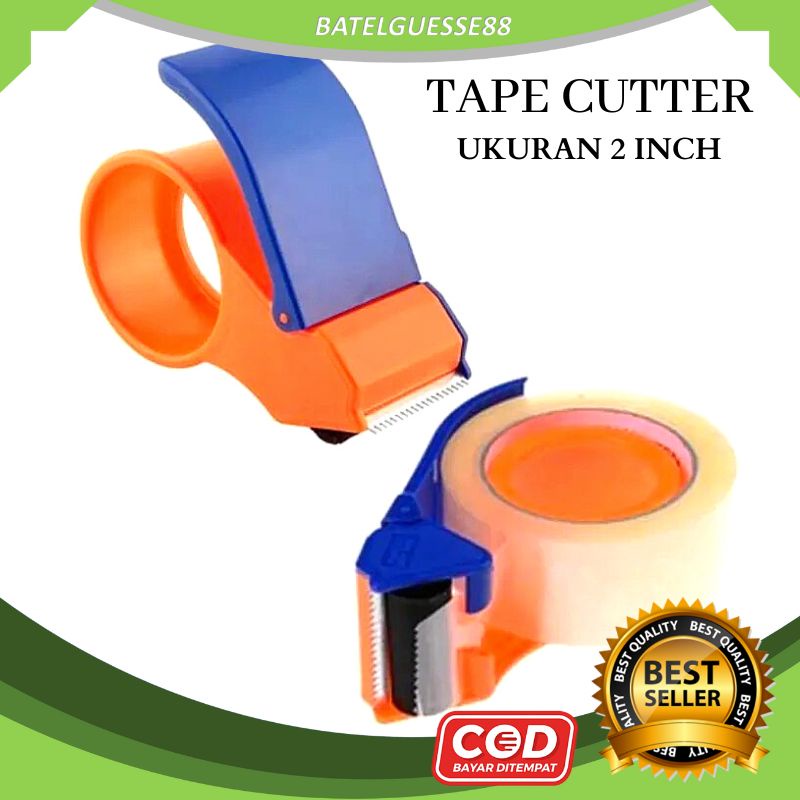 Jual (B88) Tape Dispenser Tape Cutter Alat potong Lakban Besar 48mm 2 ...