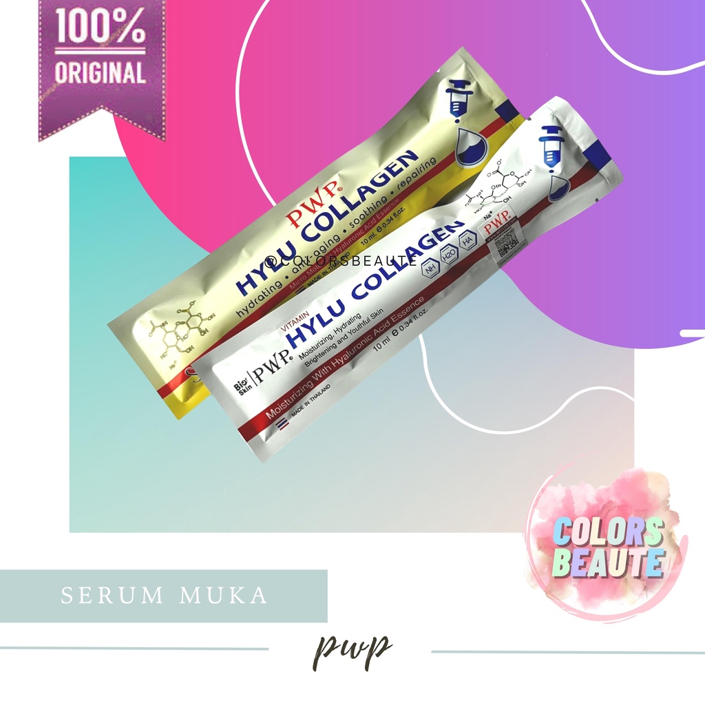 Jual PWP Hylu Collagen | essence anti aging & vitamin | Shopee Indonesia