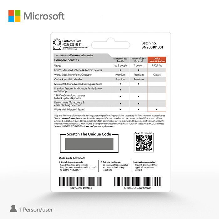 Jual Software Microsoft Office Home 2024 POSA CARD Terbaru Murah ...