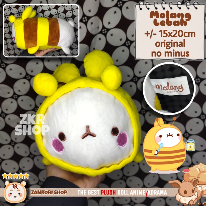 Jual BONEKA MOLANG LEBAH ORIGINAL (HUENINGKAI TXT, DOYOUNG NCT ...