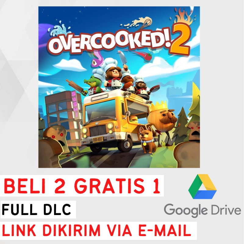 Jual OVERCOOKED 2 - GAME PC - GAME LAPTOP - LINK DOWNLOAD | Shopee ...