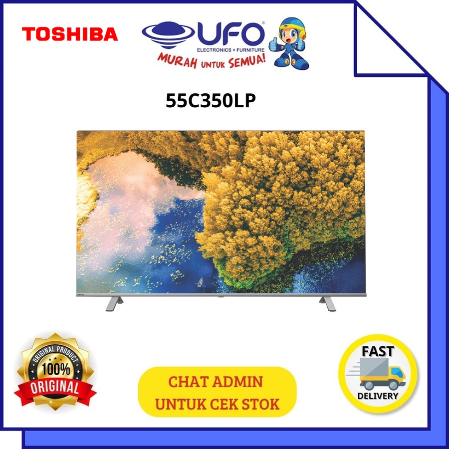 Jual TOSHIBA 55C350LP LED SMART GOOGLE TV 4K UHD 55 INCH | Shopee Indonesia