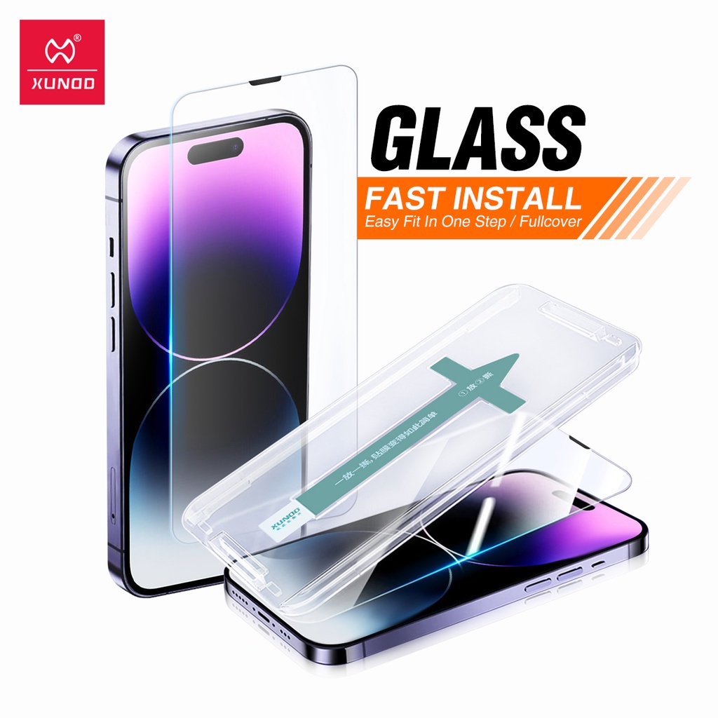 Jual XUNDD Tempered Glass Untuk Iphone XR 11 16 Pro Max 15 Pro Max 15 ...