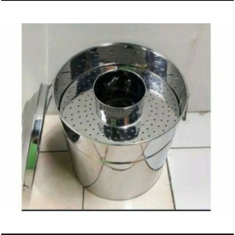 Jual dandang bakso stainless 40cm / tong bakso baso malang cilok 40cm ...