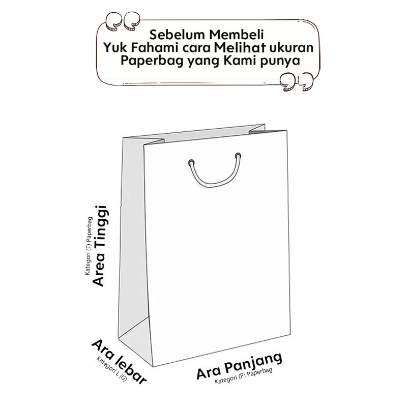 Jual Paper Bag Hitam Polos Semua Ukuran XS / S / M / L / XXL / Paperbag ...