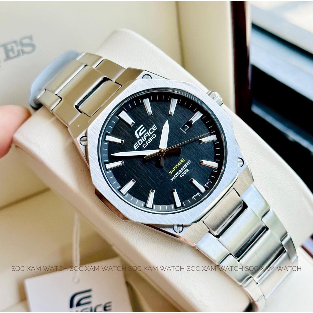 Jual Jam Tangan Rantai Pria G-Shock Casio Edifice AP 3-Hand Analog ...