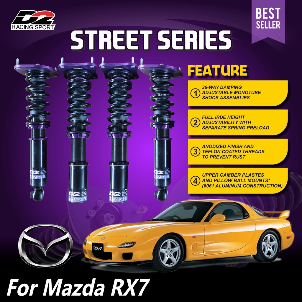 Jual Aksesoris Suspensi Shockbreaker Coilover Untuk Harian D2 Racing ...