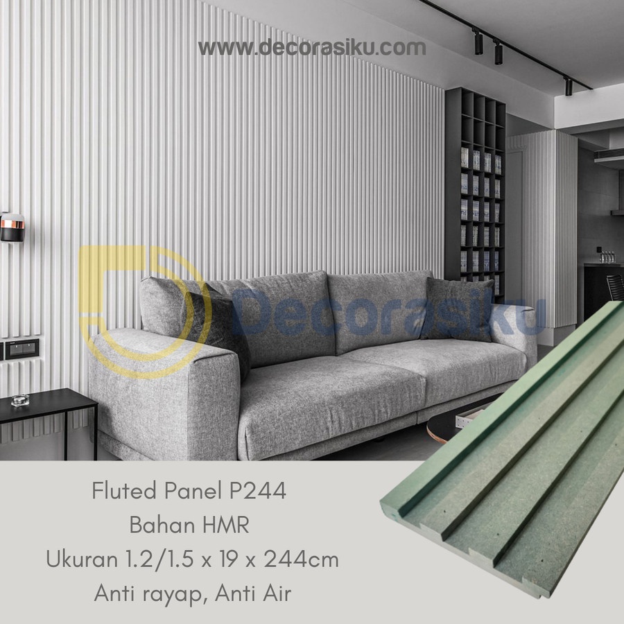 Jual [DC] Fluted Panel 244 - Panel Dinding - Kisi-kisi dinding - wall ...