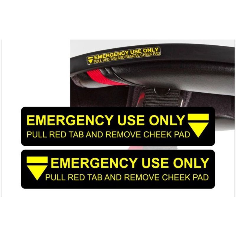 Jual Stiker Emergency use helm | Shopee Indonesia Jual Stiker Emergency use helm | Shopee Indonesia