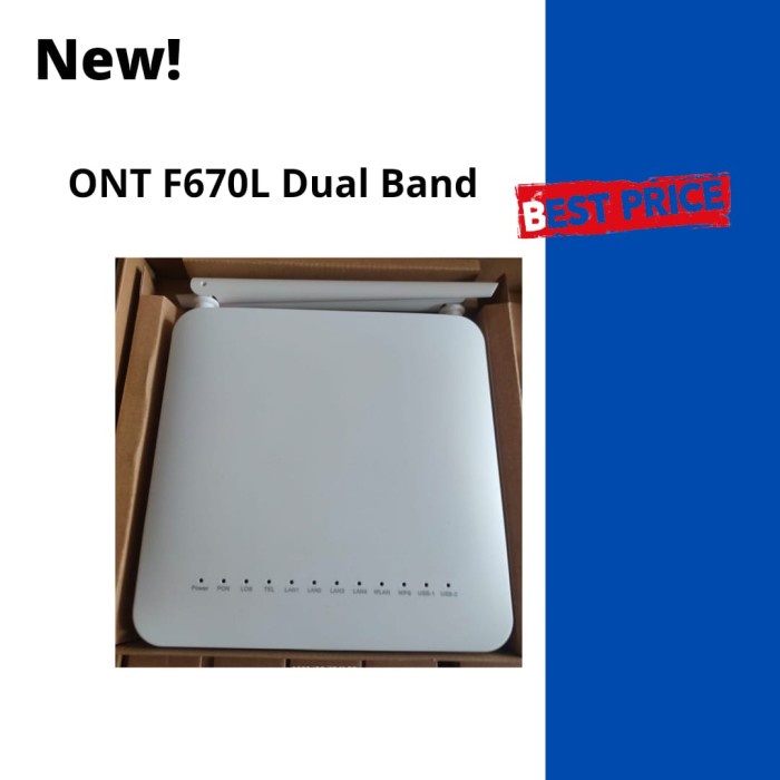 Jual ONT F670L DUAL BAND | Shopee Indonesia