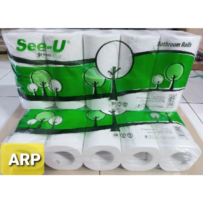 Jual Core see u roll/Tisu See U Bathrooms Rolls/Tisu Gulung Toilet/Tisu ...