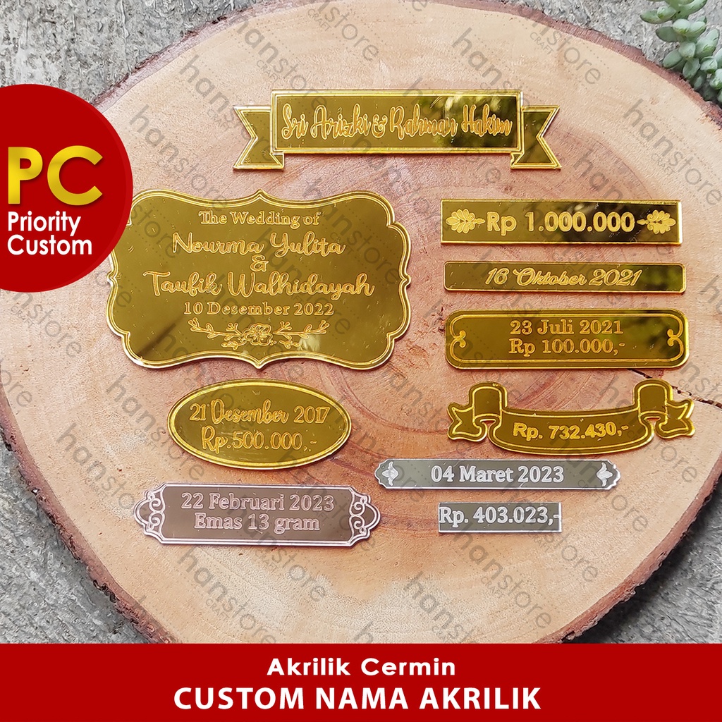 Jual PC EXPRESS PO Nama Tanggal Nominal Text CUSTOM GRAFIR Cutting ...