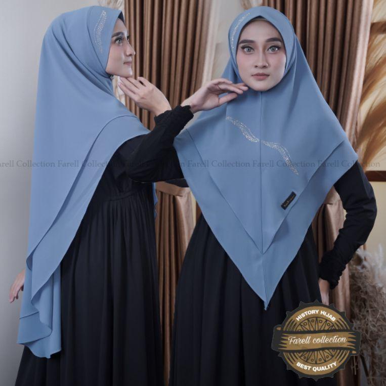 Jual HIJAB ERLINE / Hijab Original/ PAED & PAYET/JILBAB SYAR'I/JILBAB INSTAN (KODE M1455 ...