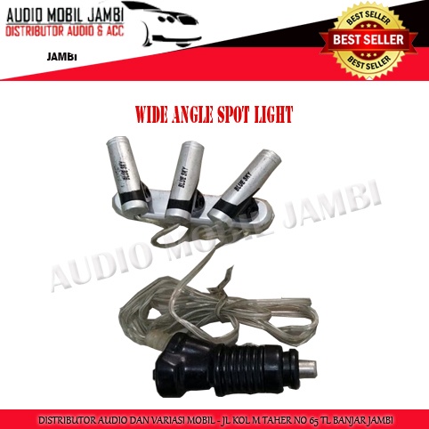 Jual LAMPU INTERIOR MOBIL COLOK LIGHTER BLUE SKY WIDE ANGLE SPOT LIGHT ...