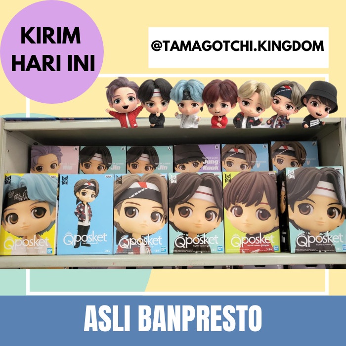 Jual ORIGINAL BANPRESTO QPOSKET TINY TAN MIC DROP ORIGINAL | Shopee Indonesia